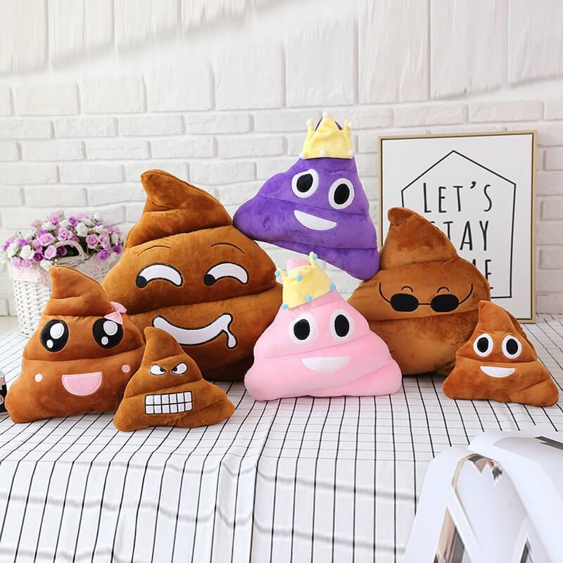 Poop Emoji Plush – Kawaii Merchandise